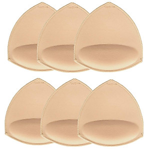 TopBine Removable Bra Pads Inserts Women's Comfy Sports Cups Bra Insert for BIkini Top Swimsuit (A/B)