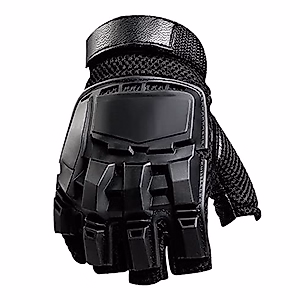 MFCT Tactical Techwear Gloves for Men (Black1, Large)