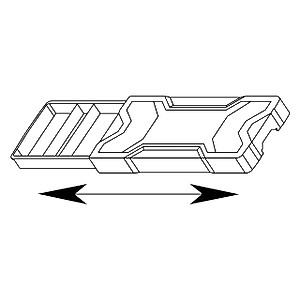 Bosch 2607017071 3 Plus 1 Mini X-Line Set New Drill Bits, Silver/Black