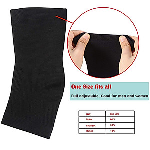 Qiilu Ankle Brace for Women and Men, Elastic Ankle Support Brace Foot Guard Sprains Injury Wrap Bandages Strap Breathable