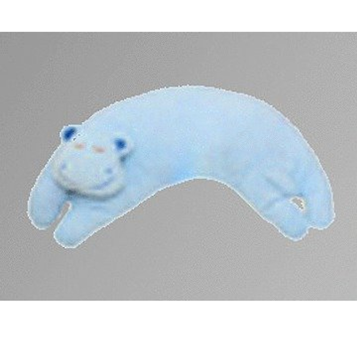 Angel Dear - Blue Hippo, Curved Pillow