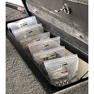 Fitzgerald Fishing Reclosable Tackle Bags - Large 15" x 12" - Heavy Duty - 10 Bags per Pack