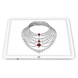 Selens Shadowless Bottom Light Panel for Light Box Photo Studio,11.5" x 11.5"/ 29 x 29cm LED Photography Light for Jewelry Cosmetic Crafts Small Products