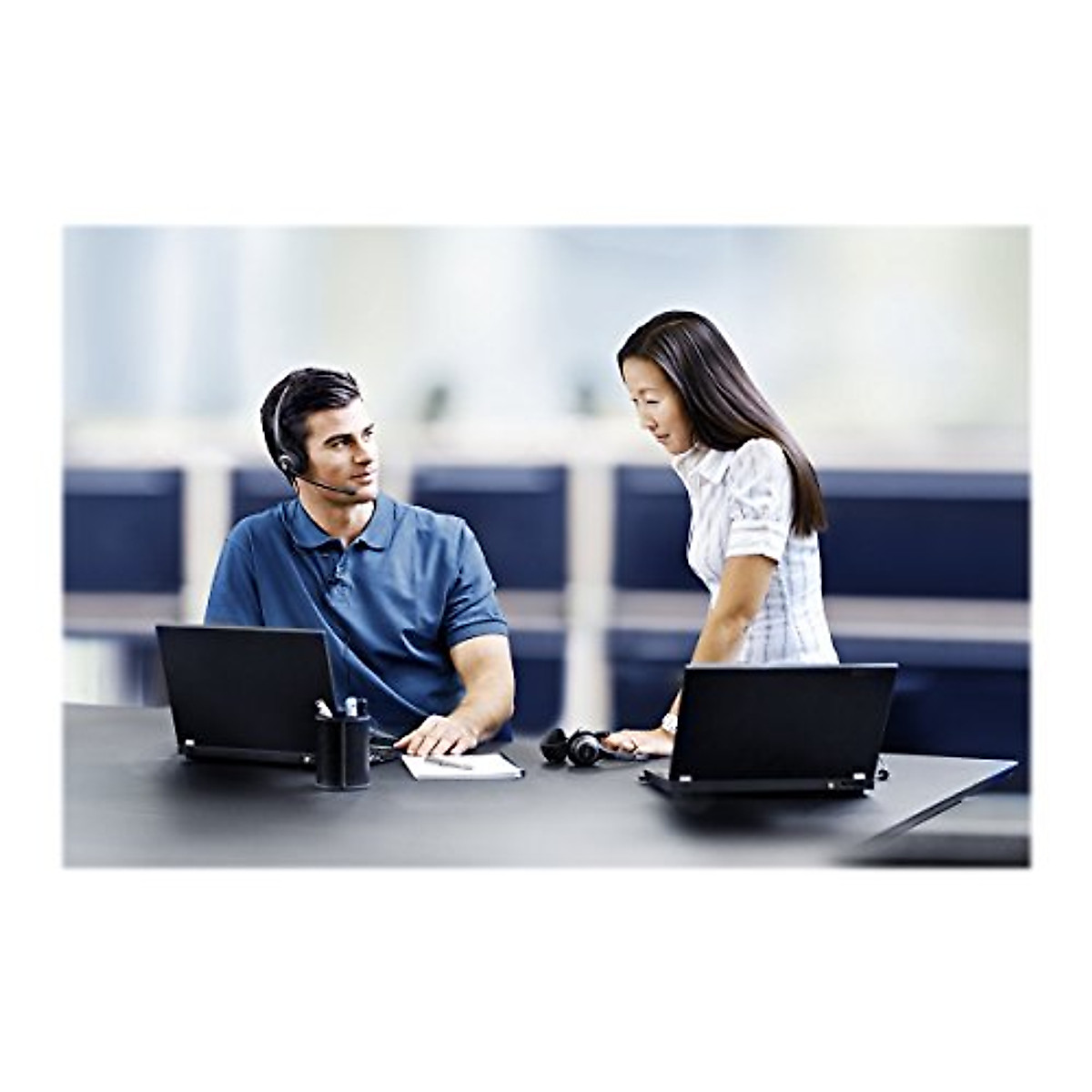 Sennheiser SC 260 USB MS II (506483) - Single-Sided Business Headset | For Skype for Business, Softphone, and PC | with HD Sound, Noise-Cancelling Microphone (Black)