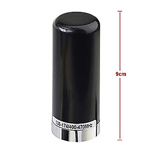 Bingfu Vehicle Ham Radio Mobile Radio Antenna Dual Band VHF UHF 136-174MHz 400-470MHz Amateur Radio Low Profile PL259 Male Connector Antenna for Car Truck Ham Radio Two Way Radio Marine VHF Radio