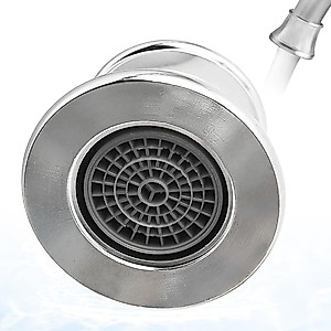 Faucet Aerator Compatible with Moen 101964 116618, High Flow Sink Aerator Replacement, Fit for Shower Bathroom Kitchen Faucet Parts, 2.2 Gallon Per Minute, Chrome