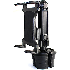 ChargerCity LongArm Xtreme Tablet Beverage Drinks Cup Holder Mount for All Tablet Like Apple iPad PRO Air Mini Galaxy Tab Surface Pro Slate