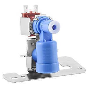 WR57X10033 riv-11ae-2 Refrigerator Icemaker Water Inlet Valve Compatible with G-E Hot-point Ken-more 1/4" Inlet Fitting Icemaker Water Inlet Valve Replaces WR57X0093-1 Year Warranty By Fetechmate