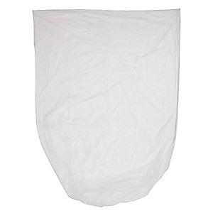 AmazonCommercial 45 Gallon Trash Bags 40" x 48" - 16 Micron Clear High Density Commercial Garbage Bags - 250 Count
