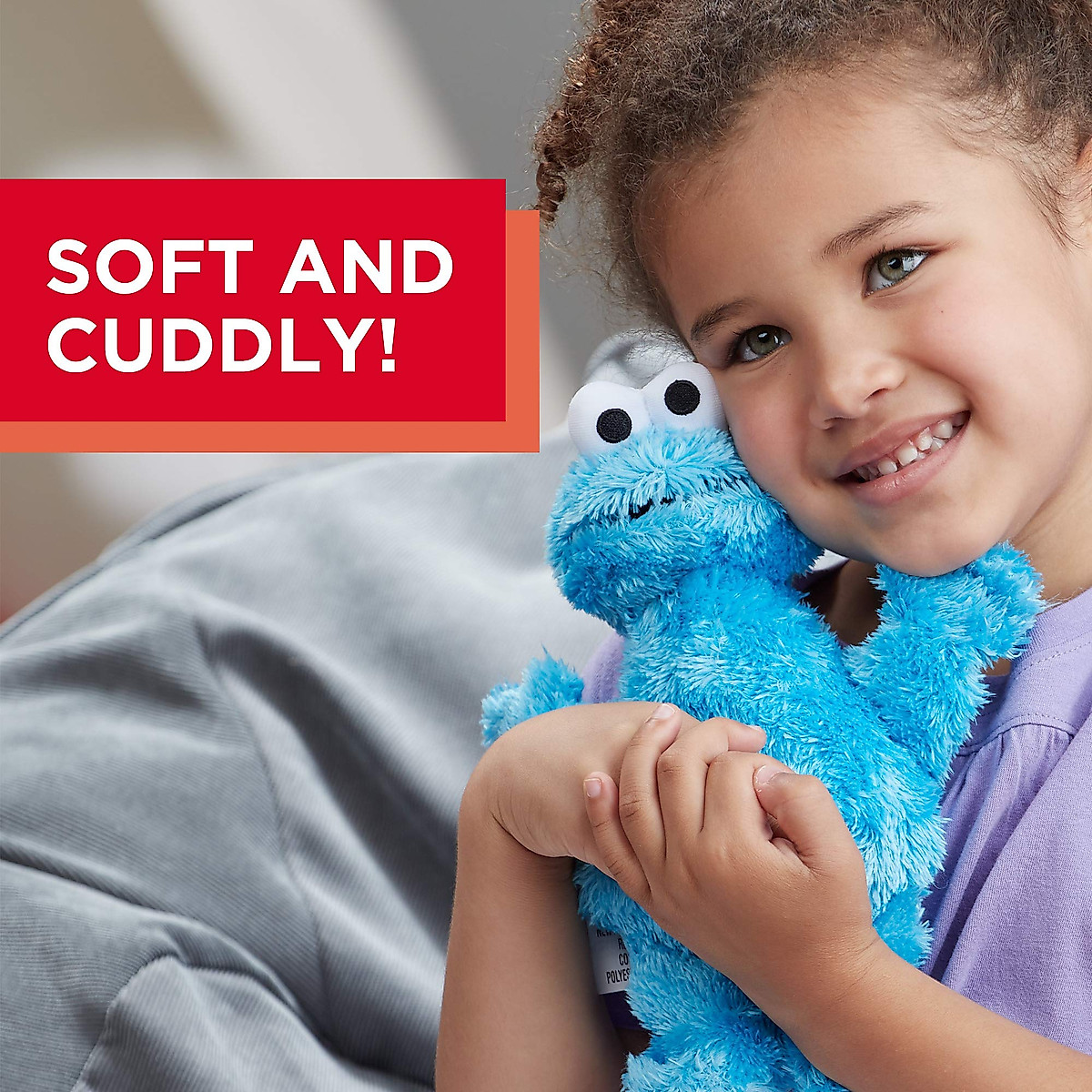 Sesame Street Playskool Let's Cuddle Cookie Monster Plush (Amazon Exclusive)