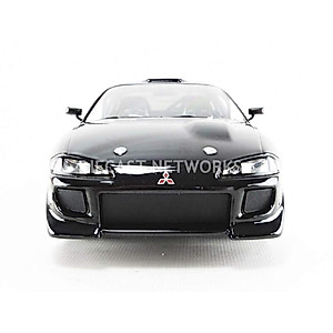 Greenlight Artisan Collection 19040 1995 Mitsubishi Eclipse Black 1:18 Scale