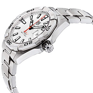 Tag Heuer Aquaracer White Dial Stainless Steel Men's Watch WBD2111.BA0928