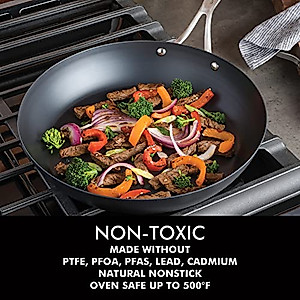 Babish 12-Piece Mixed Material (Stainless Steel, Carbon Steel, & Aluminum) Professional Grade Cookware Set W/Baking Sheets