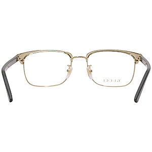 Gucci GG 0934OA 001 Green Metal Rectangle Eyeglasses 54mm
