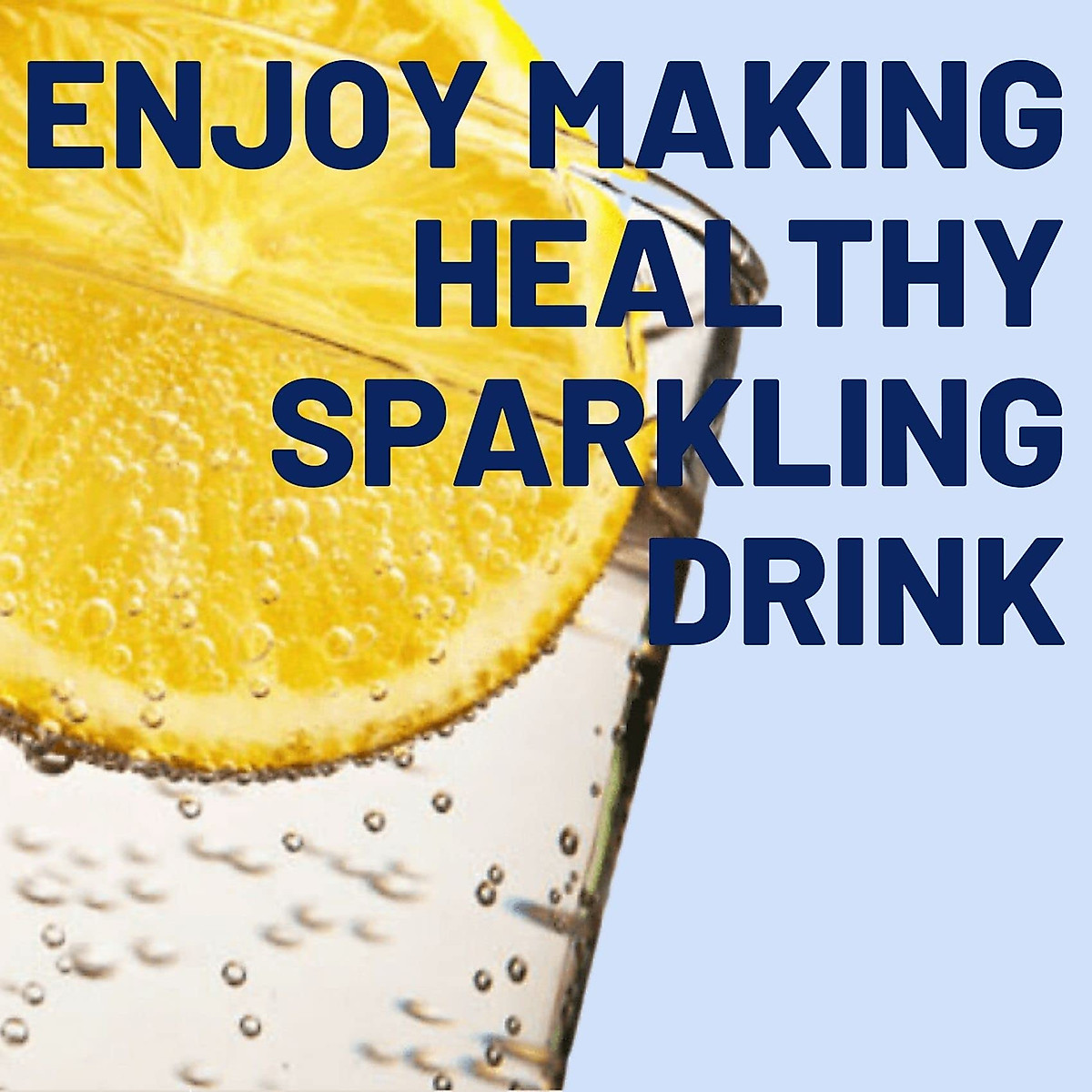 GreatWhip 50 Count 8g CO2 Soda Cartridges for Soda Maker Soda Chargers for Carbonated Water Machine for Sparkling Water Maker