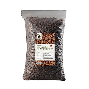2 lbs xGarden LECA Expanded Clay Pebbles - Horticultural Grade for Soil Hydroponics Aquaponics