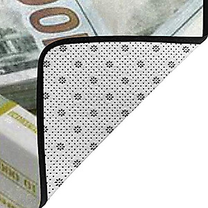 Super Soft Indoor Modern Money American Bill Dollars Area Rugs
