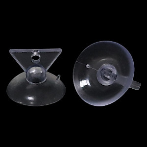 JianLing 4PCS Light Bulb Changer Suction Cup Light Bulb Replacing Suction Cup for Light Bulb Removal Light Bulb Changer Strong Grip Rubber Air Suction Cup, Transparent