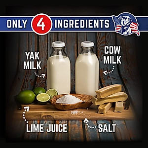 Devil Dog Pet Co Yak Cheese Himalayan Dog Chew - Premium Yak Chew - Heavy Duty All Natural Dog Treat for Teething Puppy and Aggressive Chewers - USA Veteran Owned Business (Large - 1 Pack)