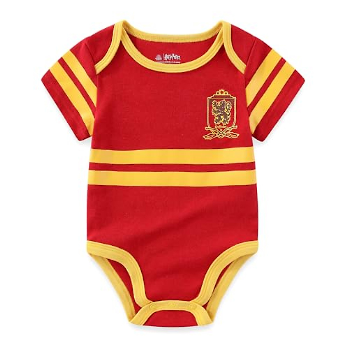 WARNER BROS Harry Potter Boy's 5-Pack Hogwarts, Gryffindor and Wizard Creepers, NB