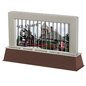 Lionel End of the Line, Electric O Gauge Model Train Accessories, Halloween Animated Billboard