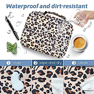 Bible Cover for Women - Bible Case for Men Multi-Functional Stationery Organizer - Large Pencil Case Organizers - Bible Study Supplies for School, Office, Travel - 11"x8"x2.5" -Beige Base