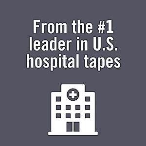 Nexcare Gentle Paper First Aid Tape, Ideal For Securing Gauze And Dressings, 1 in x 10 yds, 2 Rolls