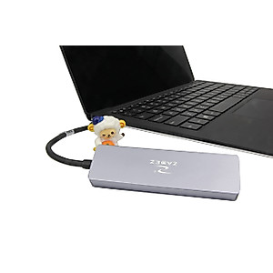 ZADEZ ZAH-514 USB-C Hub 4-in-1 Type-C (USB-C) Connection Standard, HDMI Port 4K (30 Hz) - Charge Port 60W - Data Transfer(up to 4.8 Gbps) Aluminum Material, Maximum Heat Dissipation
