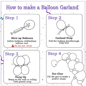 152 PCS Purple Balloons Arch Kit，Lavender Lilac Balloon Purple Metal Balloon and Confetti Balloon 12pcs Piece Butterfly Sticker for Birthday Baby Shower Bridal Shower Wedding Party Decoration