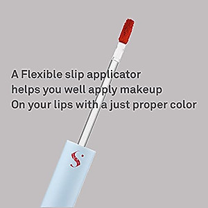 SAAT INSIGHT All-Time Mood Velvet Matte Highly Pigmented Lip Stain Tint 4g (7AM) - For Smudge-proof and Lasting Lip Makeup, Moisturizing Lip Gloss for Dry and Flaky Lips