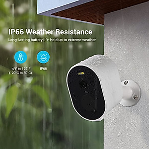 blurams Solar Security Cameras Outdoor with 2K, Cameras for Home Security with Color Night Vision, IP66 Weatherproof, PIR Human Detection, 2-Way Audio w/Siren & Spotlight, Works w/Alexa