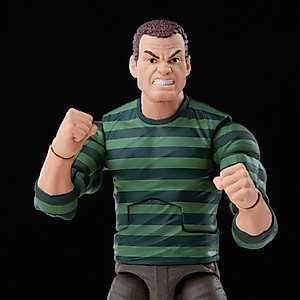 Spider-Man Hasbro Marvel Legends Series 6-inch Scale Action Figure Toy Marvel’s Sandman, Includes Premium Design, and 5 Accessories