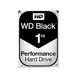 WD 1TB Black Performance Internal Hard Drive 7200 RPM SATA III 3.5" HDD