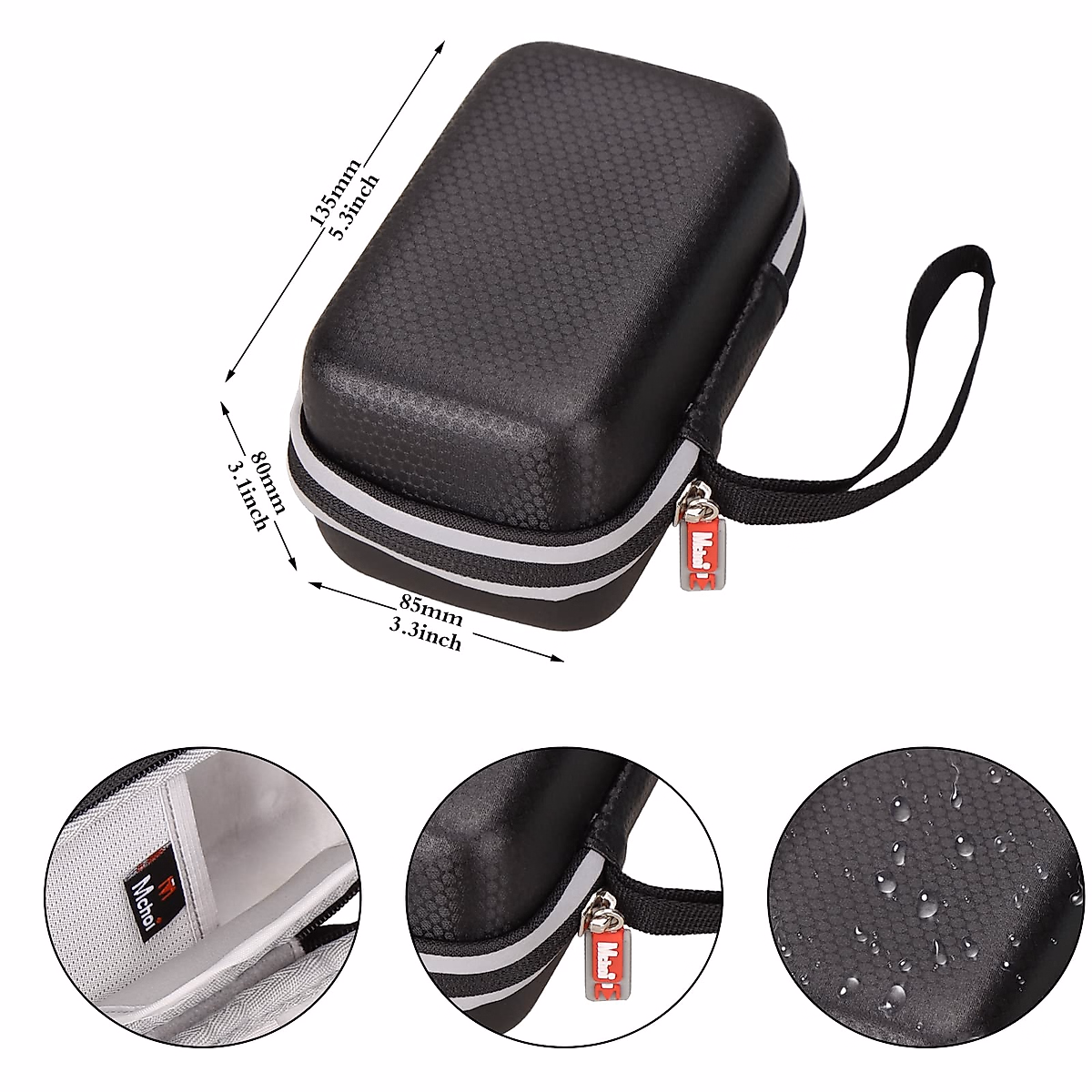 Mchoi Hard Portable Case Compatible with Canon PowerShot SX620/720/730/740 HS Digital Camera, Case Only