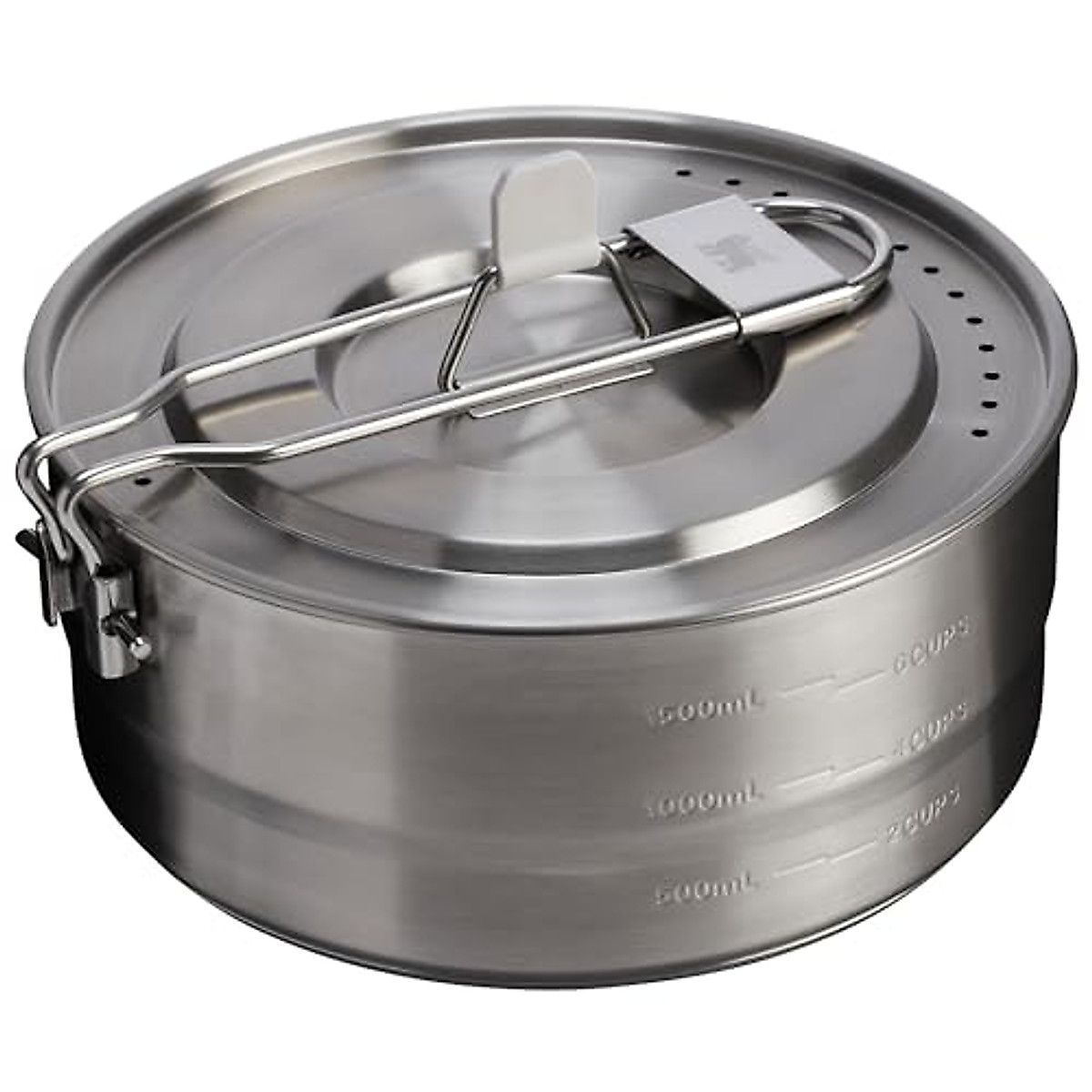 Stanley Wildfare Pro 5-Piece Saucepan Cookset | 2 qt Saucepan with Fold & Lock Handle | Camping Essentials for Your Camp Kitchen