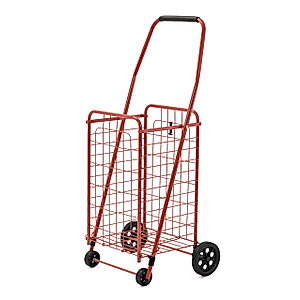 Folding Shopping Cart, 66 lbs Capacity