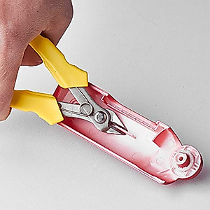 DOWELL Flush Cutter Micro Wire Cutters 5 Inch Stainless Steel Side Cutting Pliers Tools Precision Cutter for Soft Wires