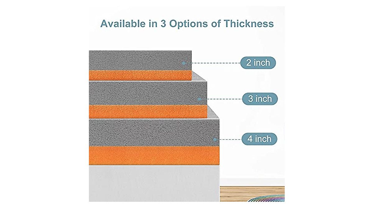 Sleepmax Queen Memory Foam Mattress Topper - Pressure Relief & Cooling