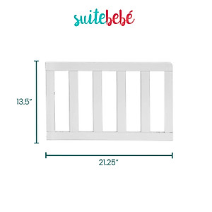 Suite Bebe Riley Toddler Guard Rail, Coral