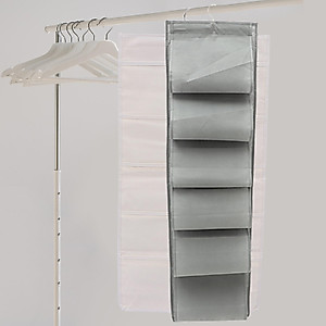 Cabilock Hanging Shoe Storage Bag Bra Hanging Pockets Organizer Organizer Hanging Wigs Rack Hanging Shoe Rack Sock Holder Good Travel Multi-Layer Wall Hanging Bag Non-Woven Fabric