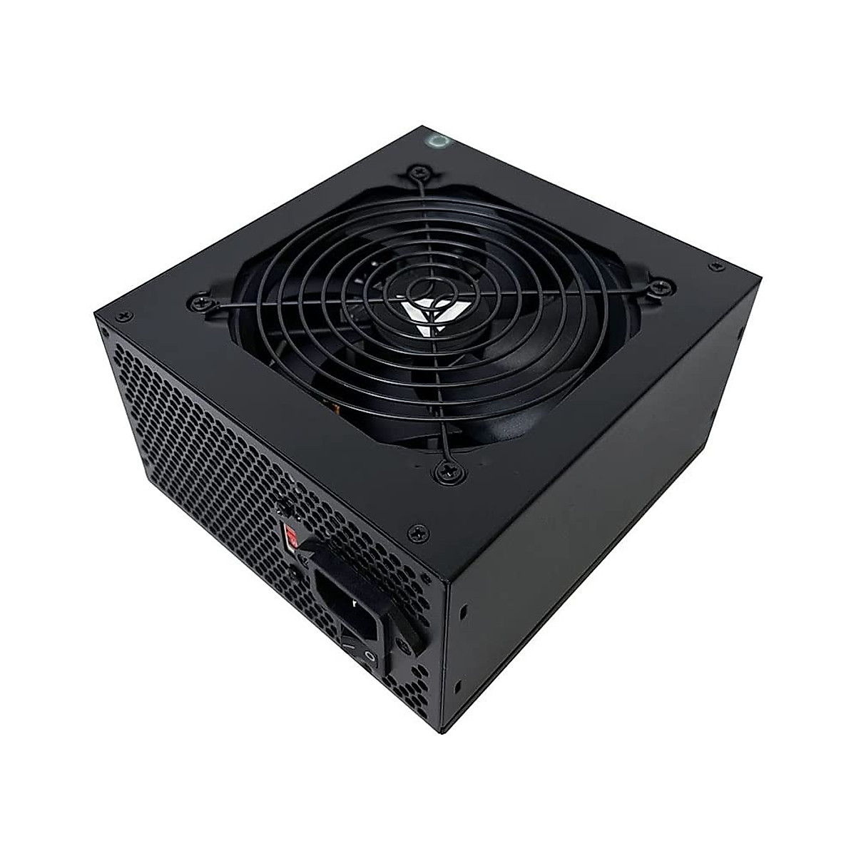Apevia SPIRIT600W Spirit 600W ATX Power Supply with Auto-Thermally Controlled 120mm Fan, 115/230V Switch, All Protections