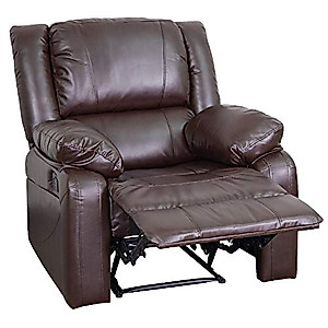 Flash Furniture Harmony Series Brown LeatherSoft Recliner
