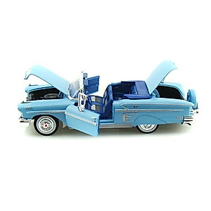 1958 Chevy Impala Convertible 1/24 Blue by Chevrolet