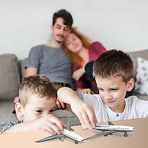 ArtCreativity Pullback Airplane Toys for Boys and Girls, Set of 2, Diecast 5 Inch Pull Back Plane Toys for Kids, Great Birthday Party Favors for Children, Goodie Bag Fillers, Gift Idea