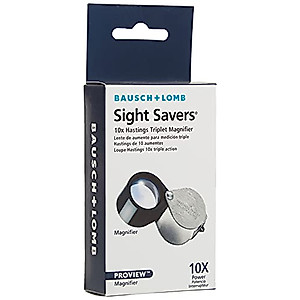 Bausch and Lomb Sight Savers Hastings Triplet 10X Magnifier 816171
