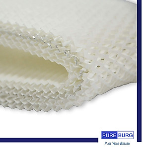 PUREBURG WF2 Wick Filters Compatible with Kaz Vicks V3100 V3500N V3500 V3700 V3800 V3900 Kaz 3020 Sunbeam 1118 Series Honeywell HCM-350 HCM-630 HCM-300T Relion WA-8D Enviracaire ECM-500,4-Pack