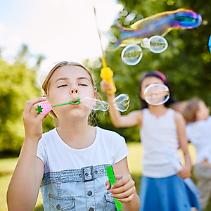 uoyoi Strawberry Party Favors,24Pcs Strawberry Bubble Wands for Kids,Sweet Berry Bubble Wand for Strawberry Birthday Party Supplies,Pinata Baby Shower Goodie Bag Stuffers Gift