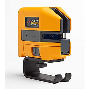 Pacific Laser Systems PLS 6R RBP KIT, Cross Line and Point Red Laser Kit with Rechargeable Battery Pack