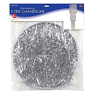 Silver Shimmering Chandeliers