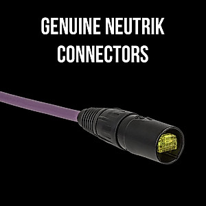SoundTools SuperCAT professional Grade Shielded CAT5e etherCON Cable, Flexible Polyurethane Jacket, Neutrik Connectors (330 feet on drum, Purple)